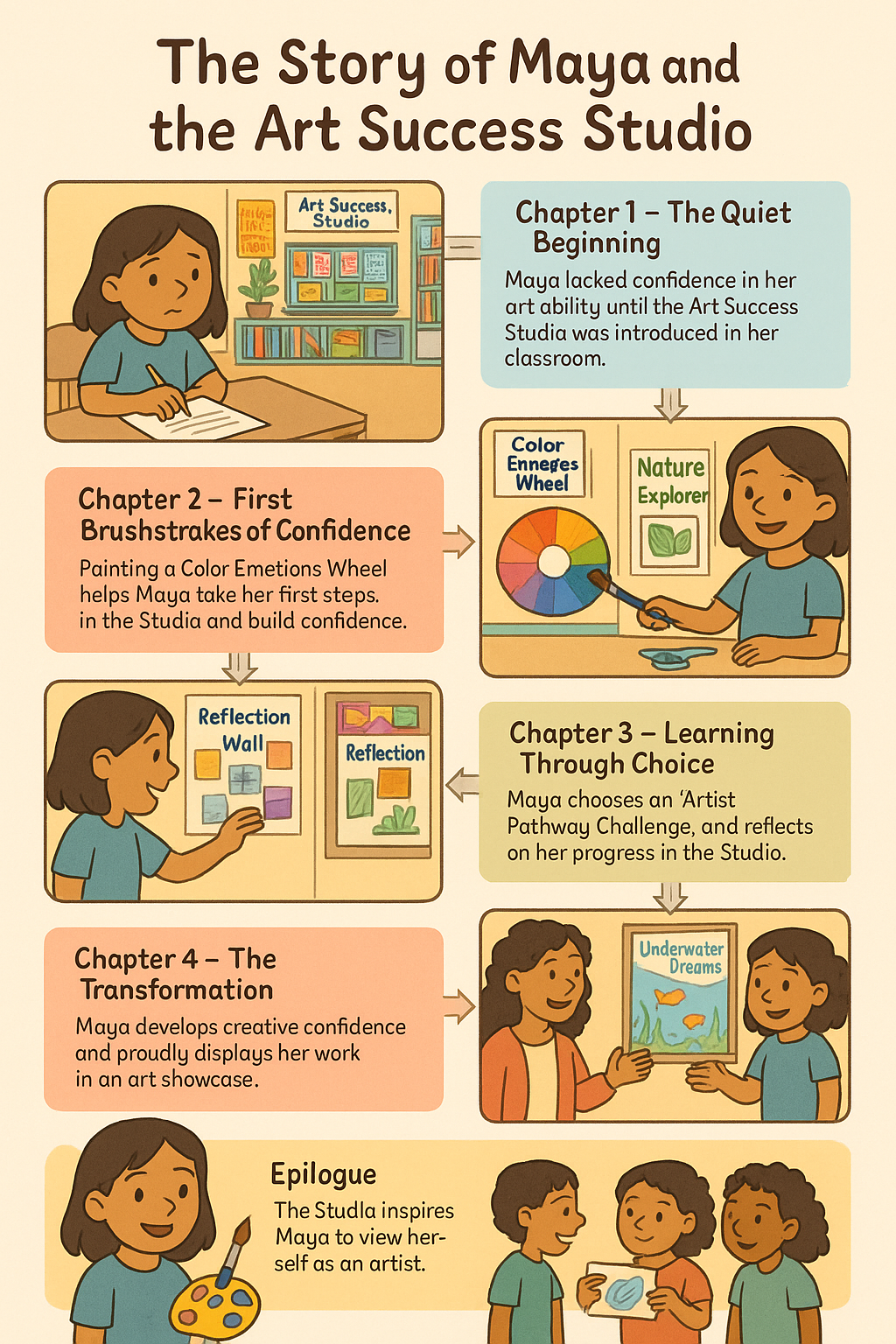 Design Story: The Journey Behind Art Success Studio | Crayons & Creativity